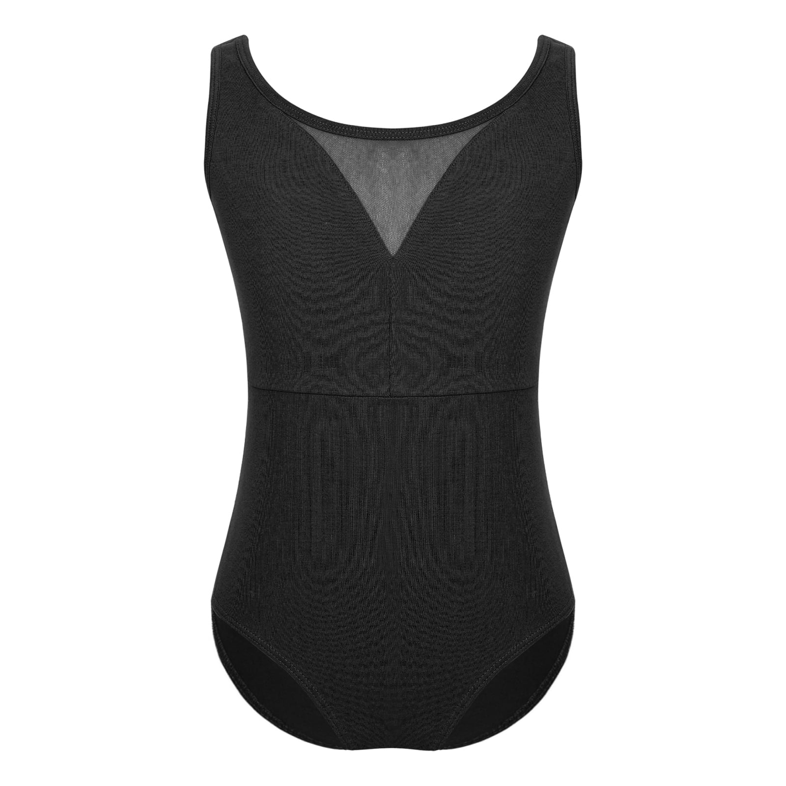 YONGHS Girls Cotton Leotard Gymnastics Ballet Dance Unitard Workout ...