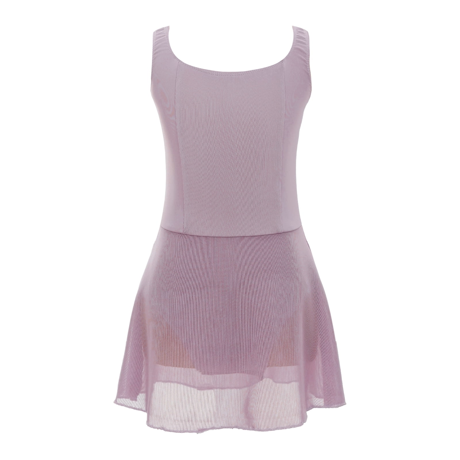 YONGHS Girls Kids Sleeveless Ballet Leotard Tutu Mesh Skirts Ballerina ...