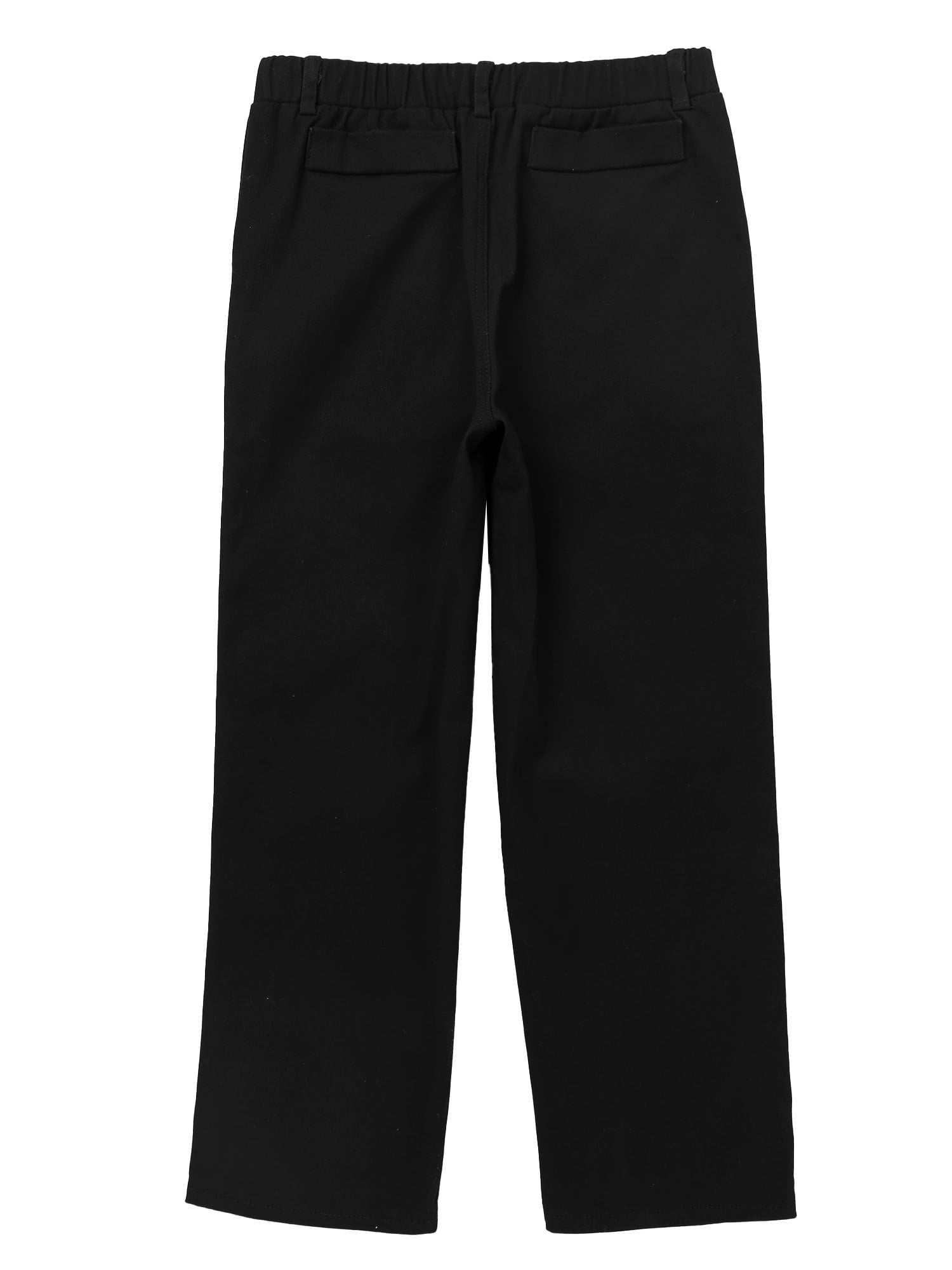 YONGHS Kids Boys Gentleman Suit Pants Elastic Waistband Belt Loop Pants ...