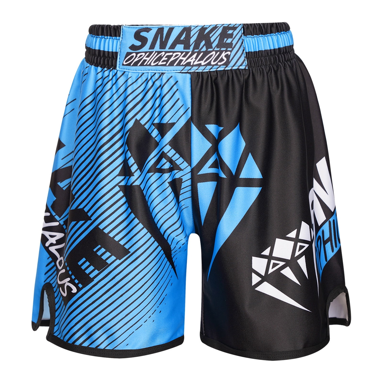 YONGHS Kids Boys Girls Boxing Shorts Muay Thai Kickboxing MMA Gym ...