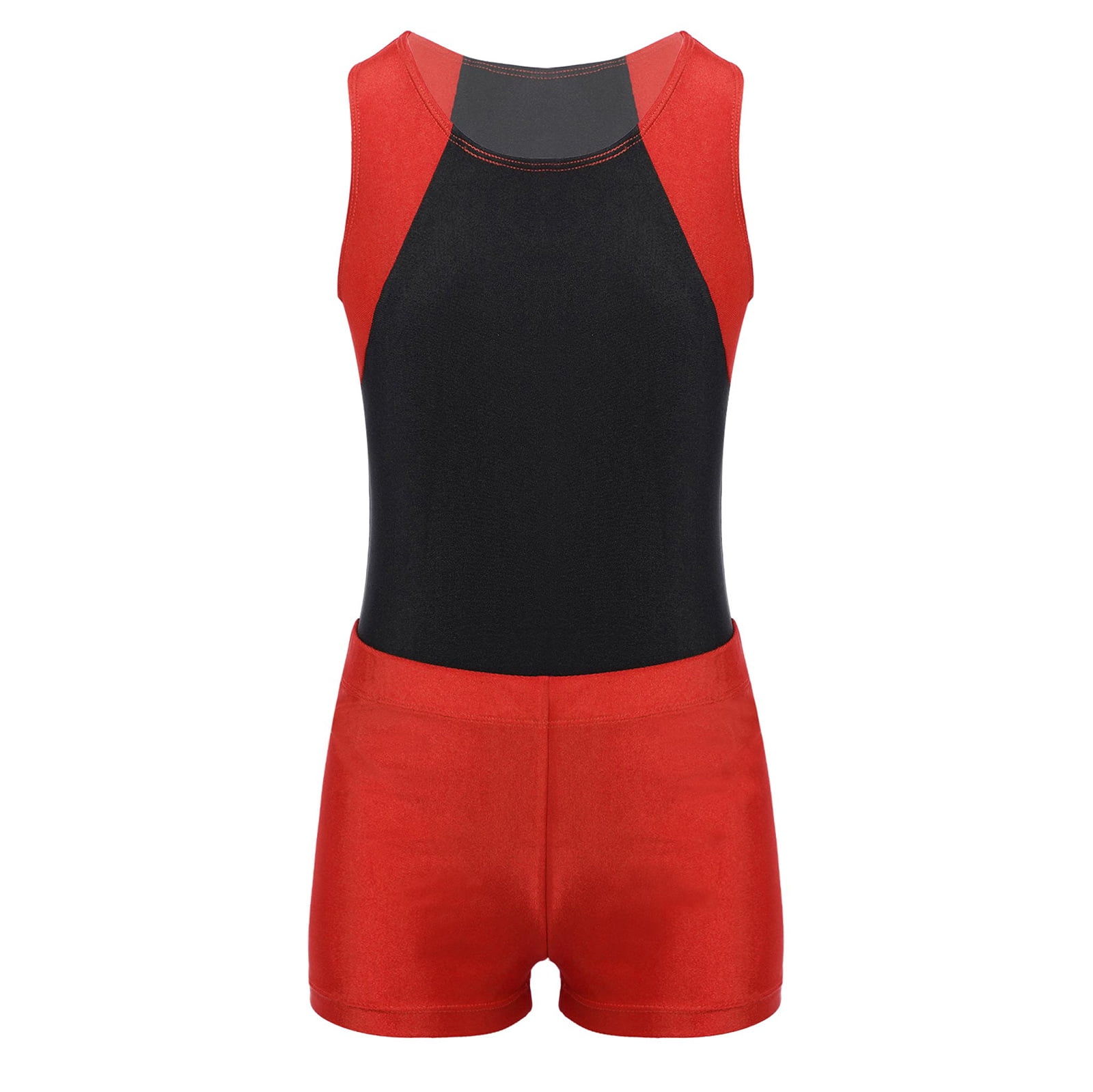 YONGHS Kids Boys Gymnastics Leotard Unitard Tumbling Dance Biketard Gym ...