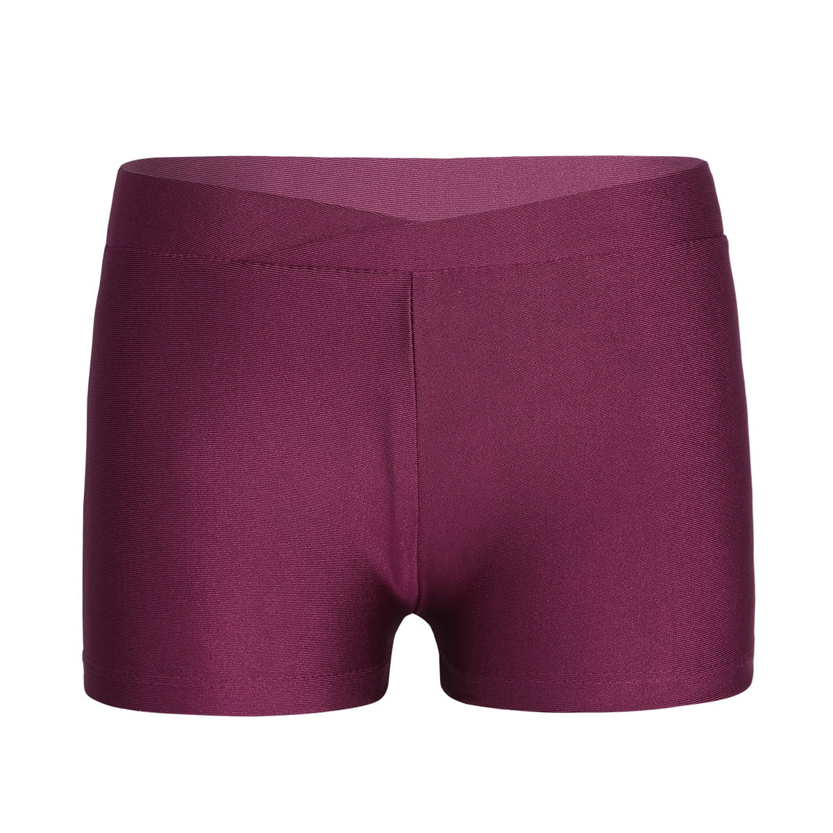 YONGHS Kids Girls Boycut Booty Shorts Gymnastics Sports Bottoms ...