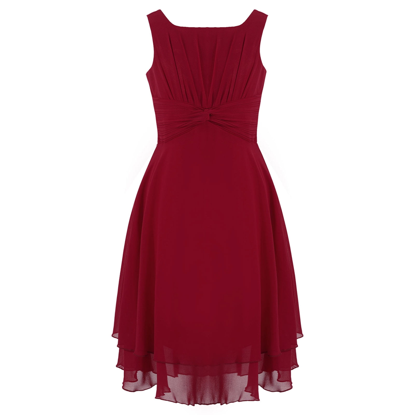YONGHS Kids Girls Dress Wedding Bridesmaid Party Formal Evening Gown ...