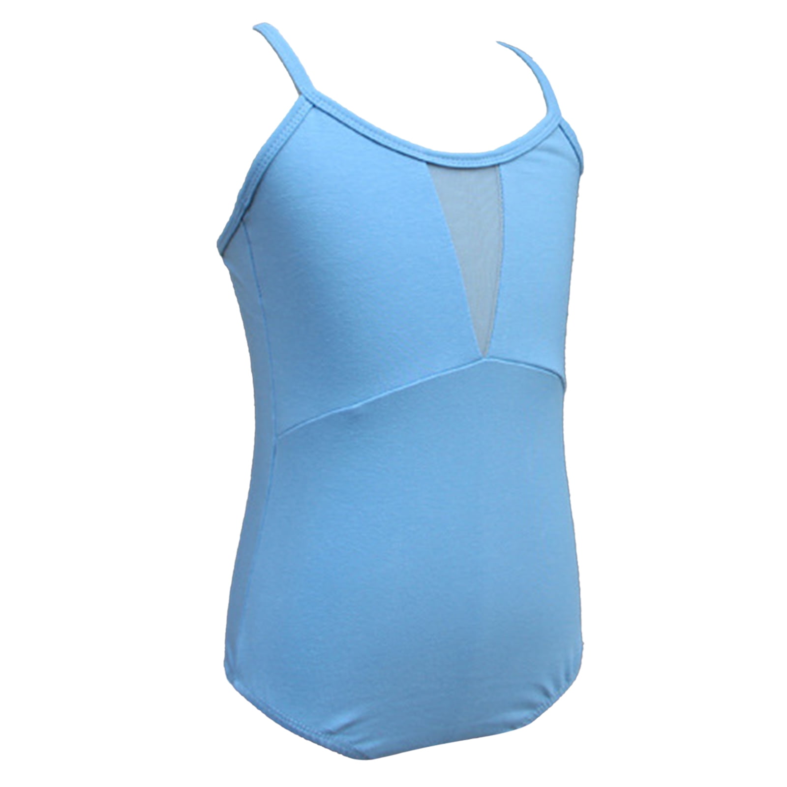 YONGHS Kids Girls Sleeveless Gymnastic Ballet Leotard Athletic Dance ...