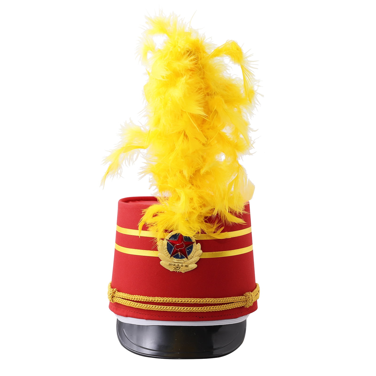 YONGHS Kids Marching Band Hat Drum Major Toy Soldier Cap Halloween ...