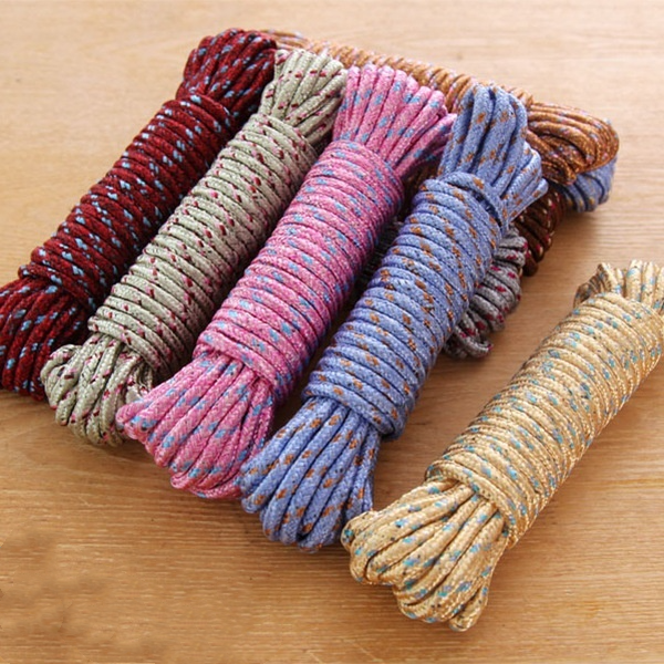 YONGSHENG 1 piece Diamond Braided Rope of 0.7 CM x10 M Extra Strength ...