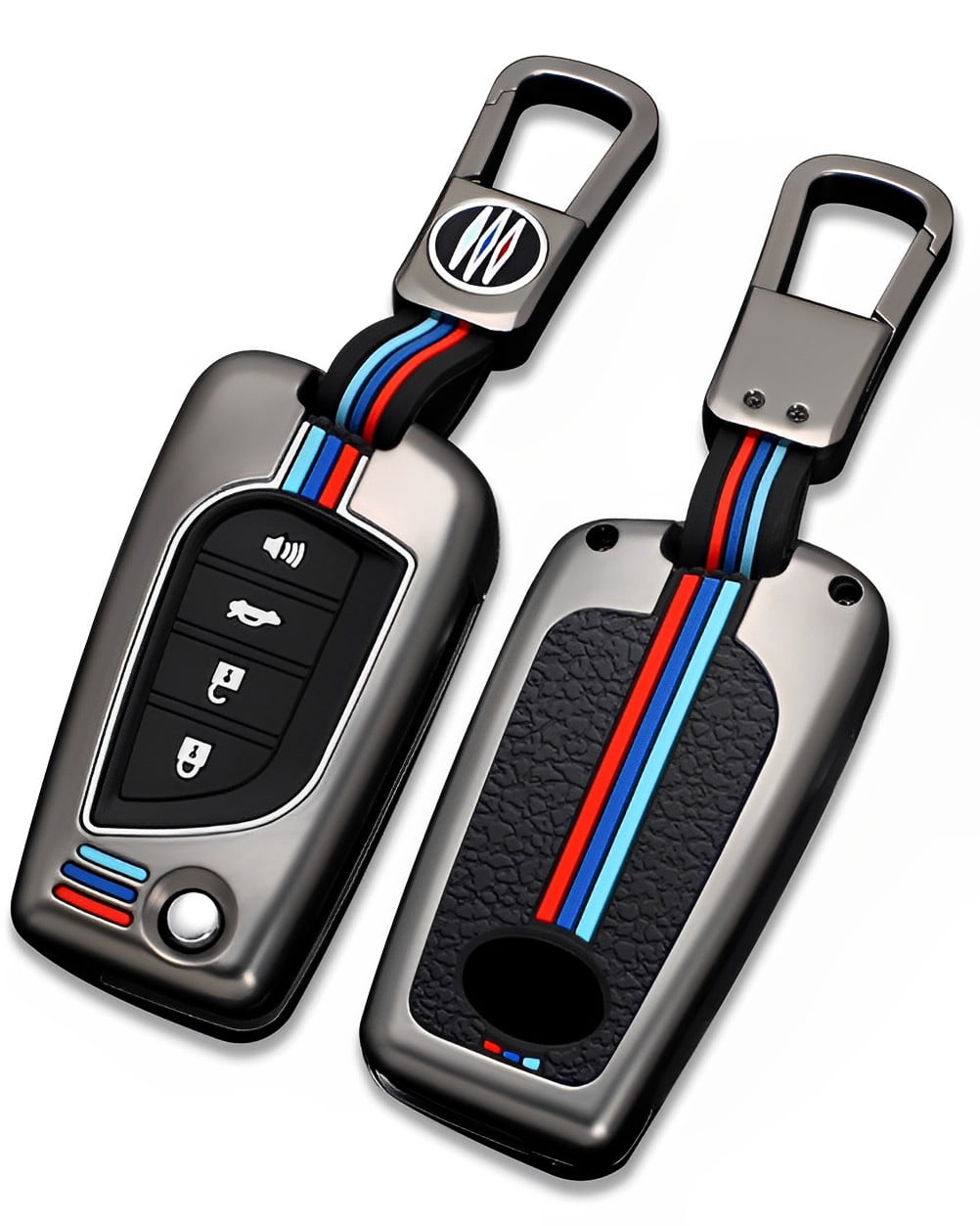 YONUFI Car Key Fob Cover Case for Toyota Camry Corolla Remote Protector ...