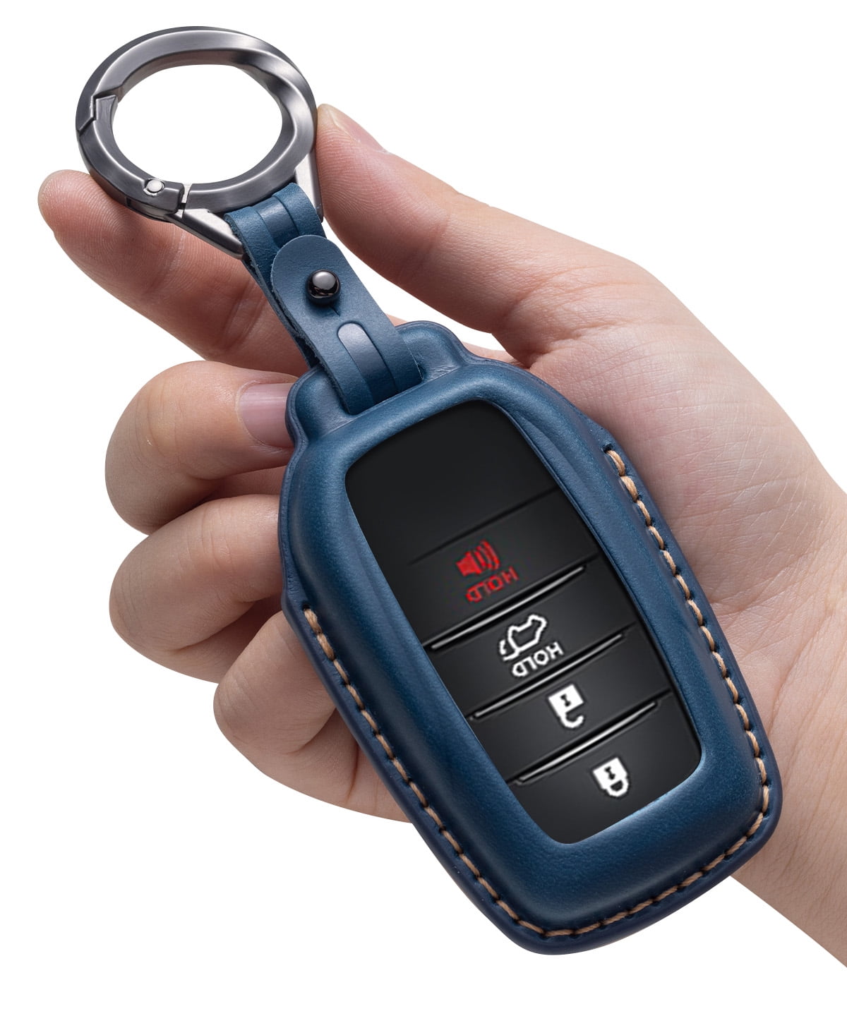 YONUFI Key Fob Cover Leather Case for Toyota Venza Sienna Tundra Rav4 ...