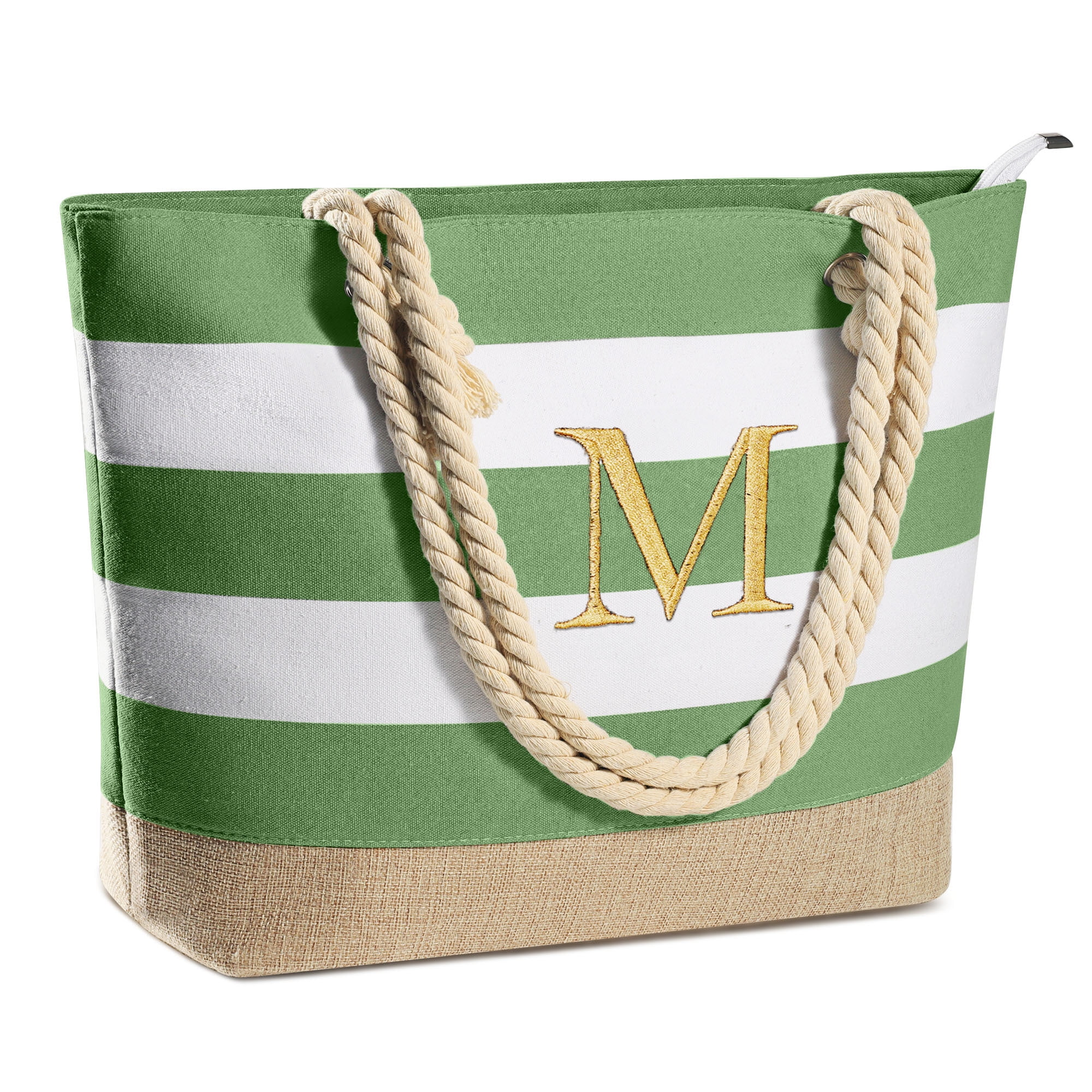 YOOLIFE Beach Bags for Women, Large Beach Tote for Women, Personalized ...