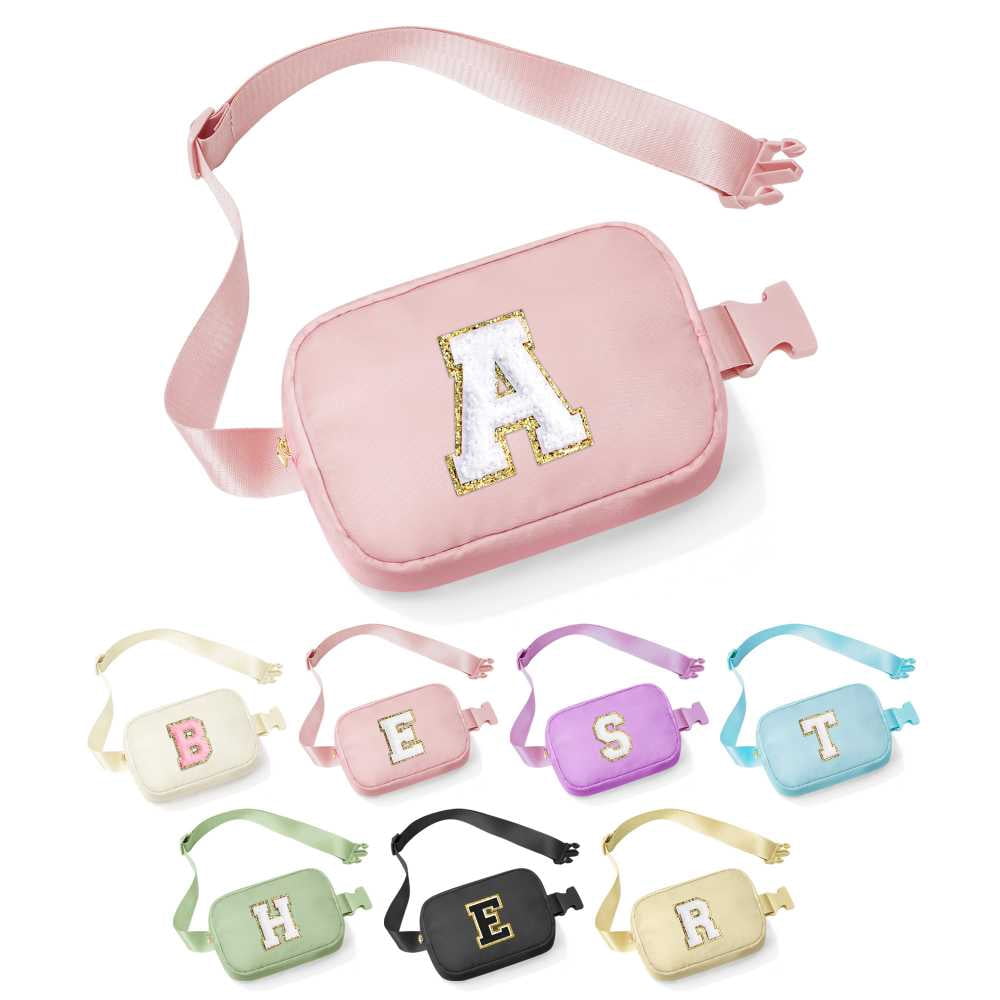 YOOLIFE Gifts for Teen Girls - 5-16 Year Olds, Pink Initial Crossbody ...