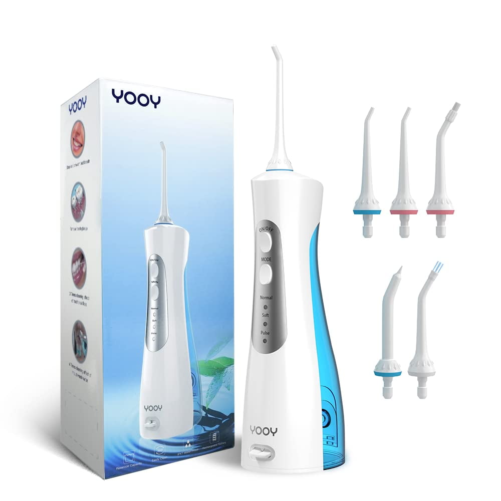 YOOY Water Dental Flosser STF9 Teeth Pick Portable Cordless Gums Braces ...