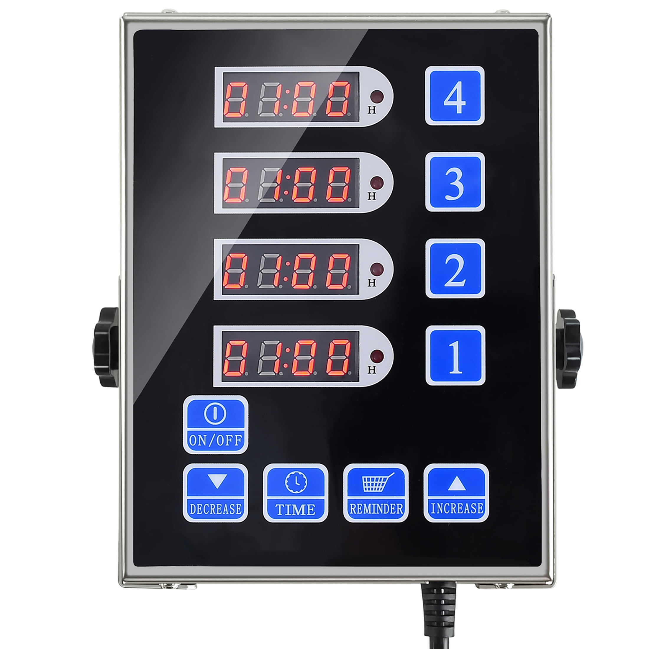 YOOYIST Pro 4-Channel Kitchen Timer, Efficient for Baking, LED Display ...
