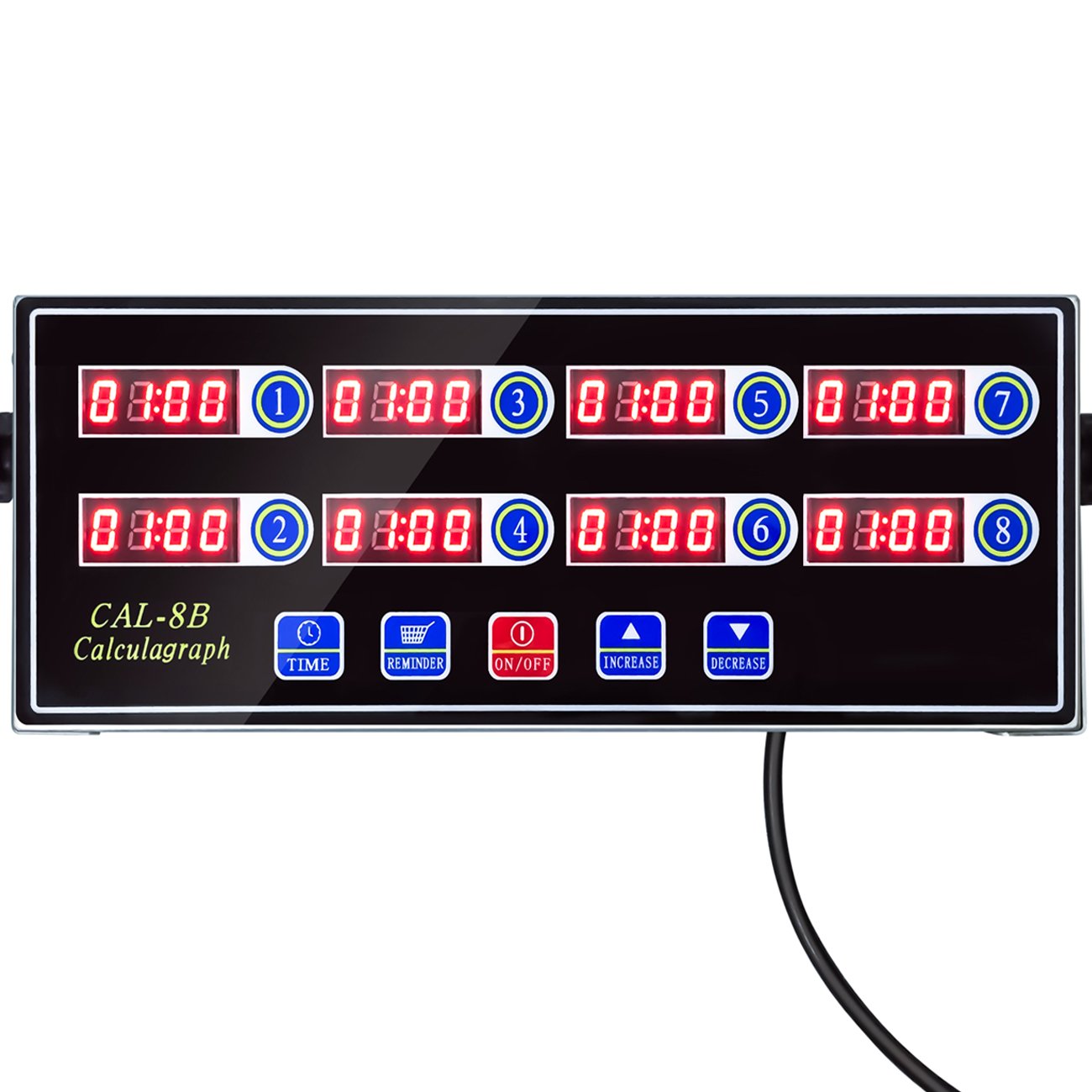 YOOYIST Commercial 8 Channel Kitchen Timer Digital Restaurant Timers ...