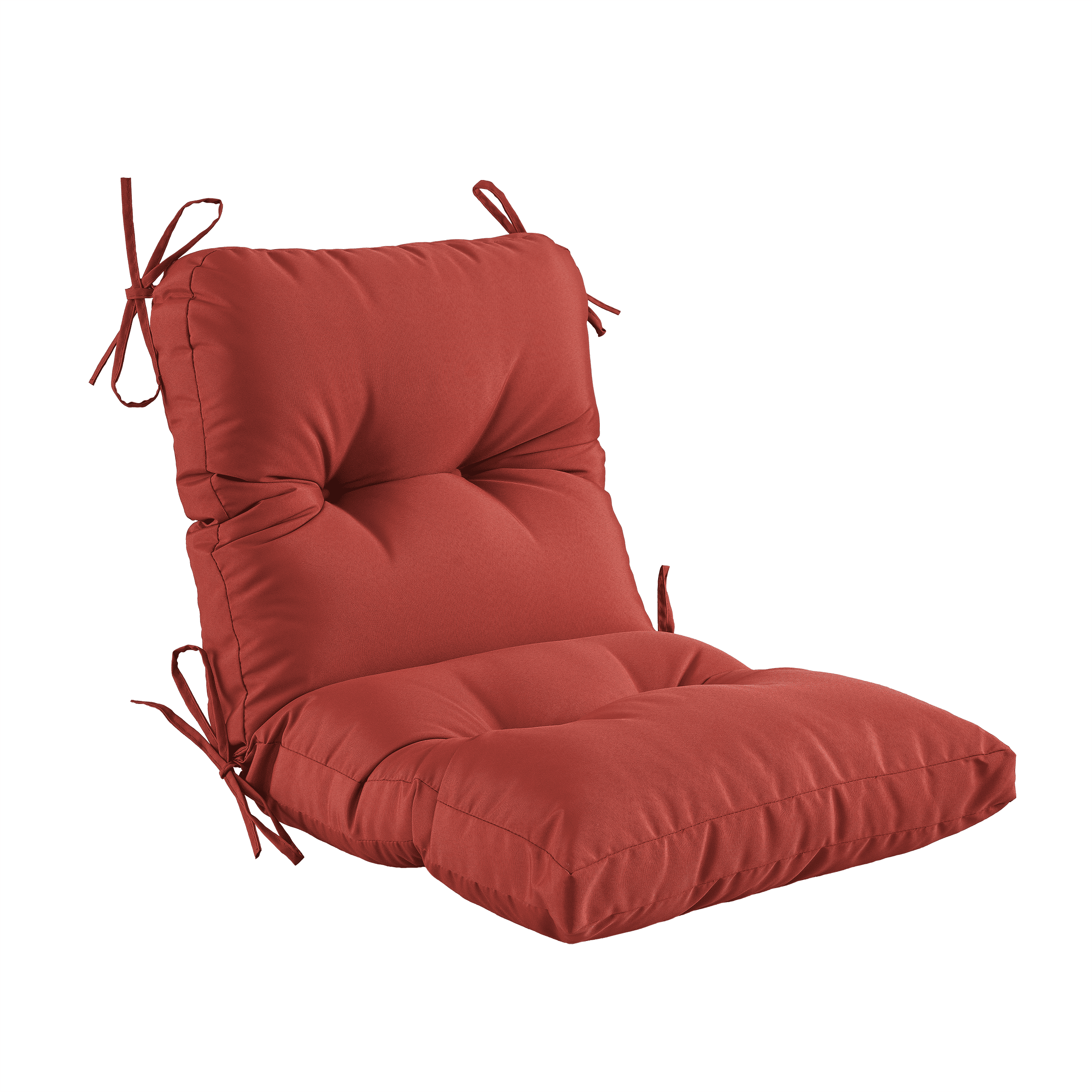 YOOZEKU Outdoor Indoor Seat Back Chair Cushion,Waterproof Tufted Patio ...
