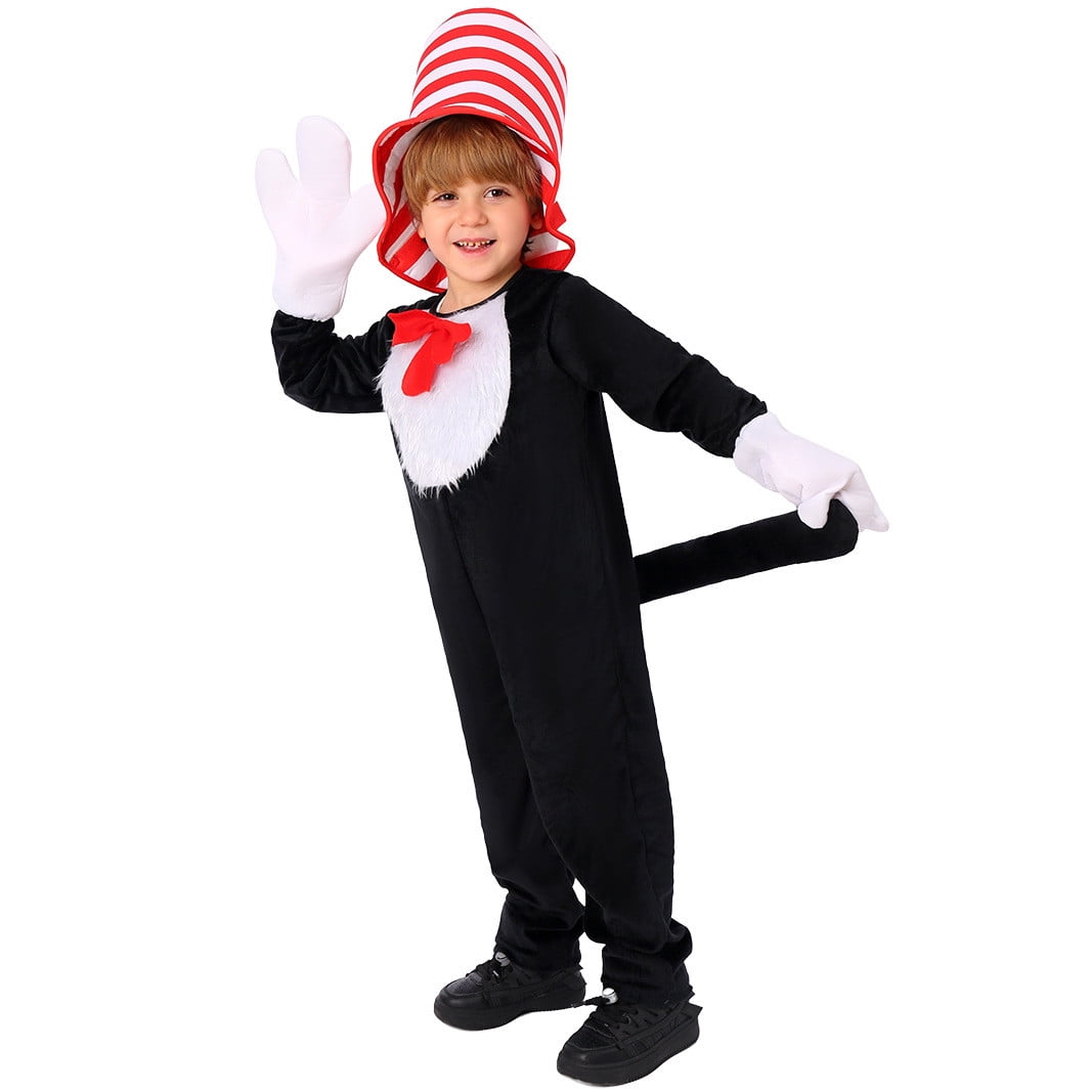 YOOZIO 1 Spirit Halloween Dr. Suess Kids Sam Funny Halloween Costume | Dr. Suess Cosplay /1 ...