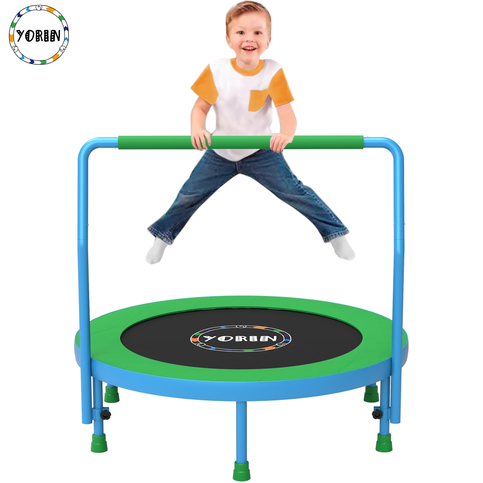 YORIN 36" Trampoline for Kids, 3FT Mini Toddler Trampoline with ...