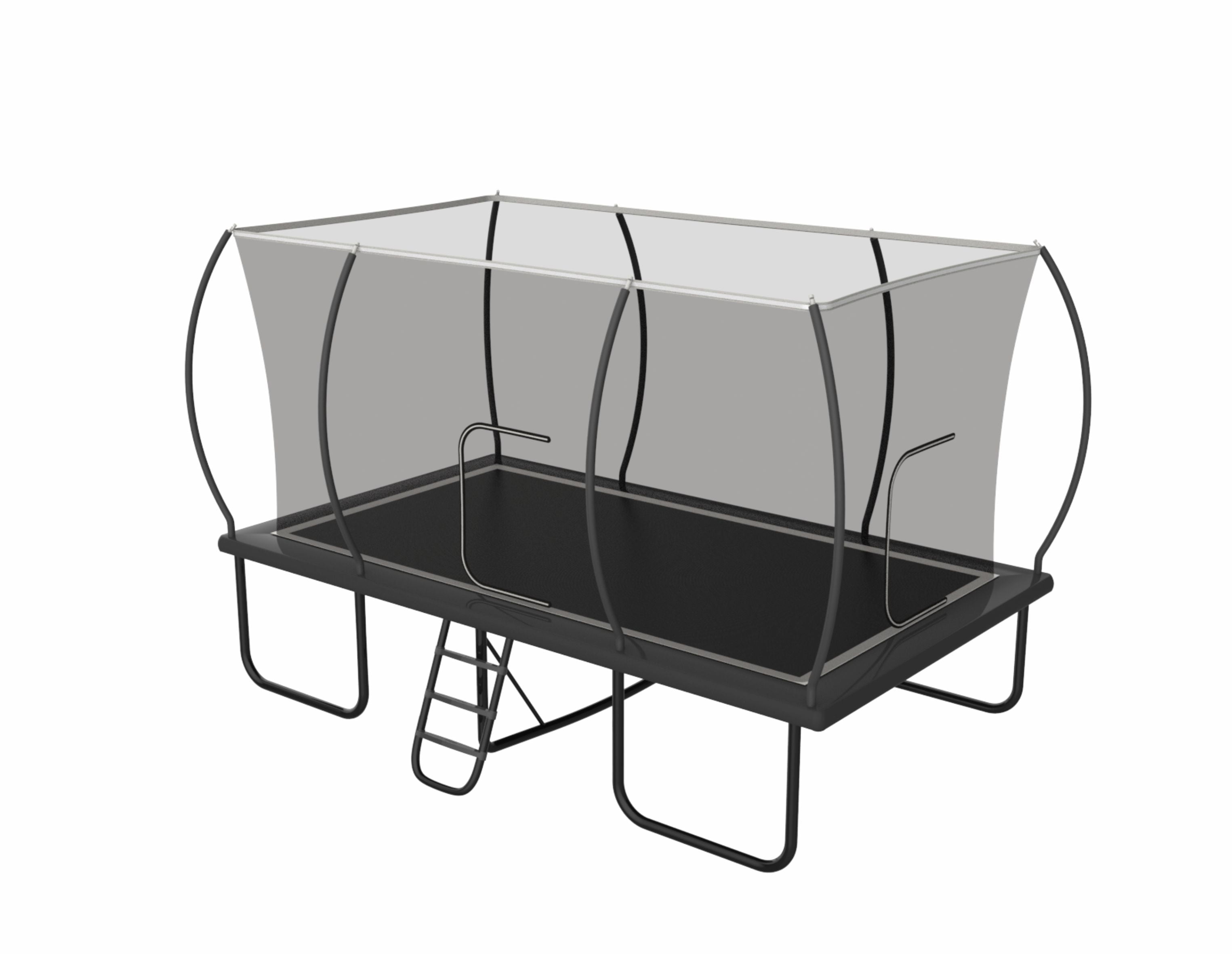 YORIN Trampoline, 8FT x 14FT Rectangular Trampoline for Kids Adults ...