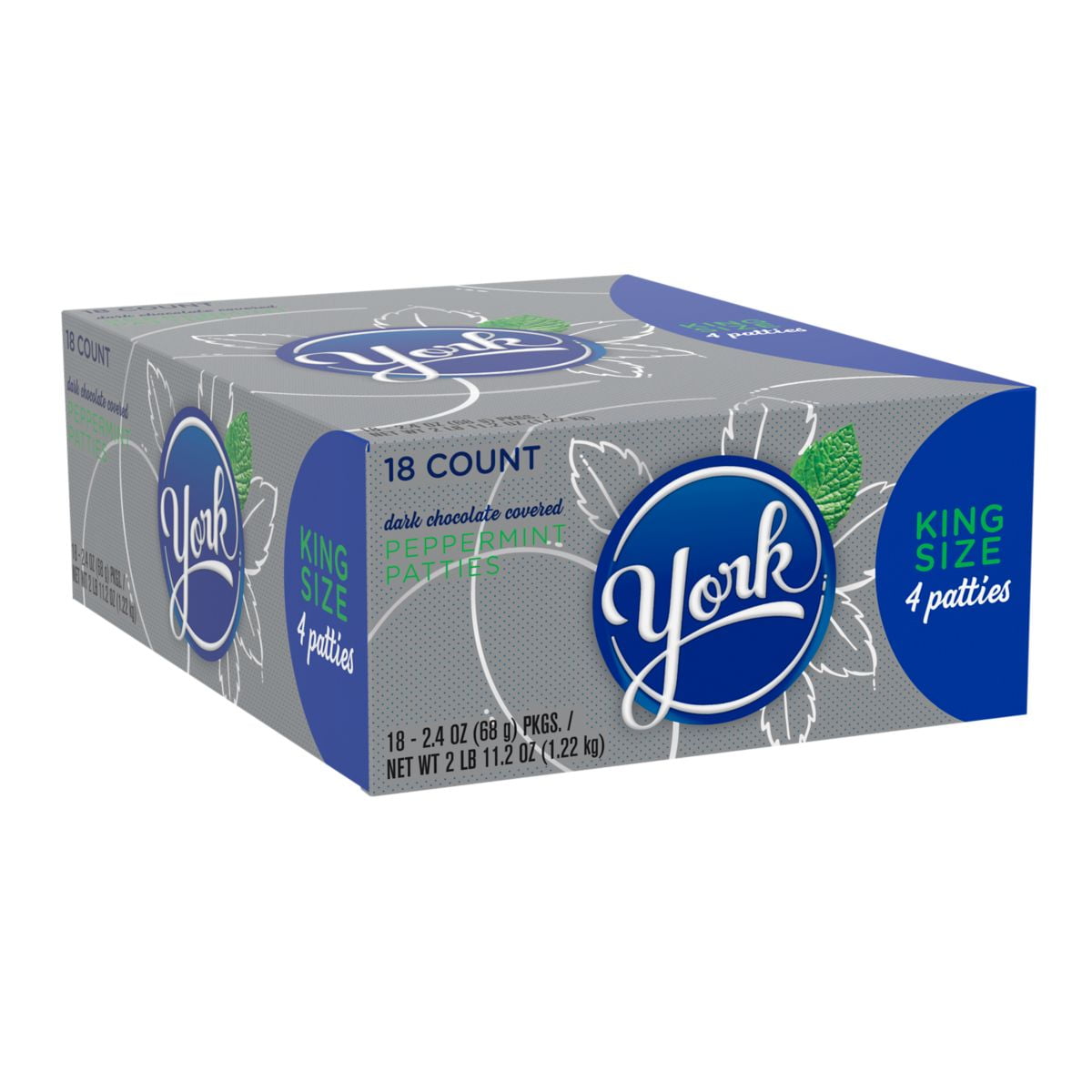 YORK PEPPERMINT PATTY KING SIZE - Walmart.com