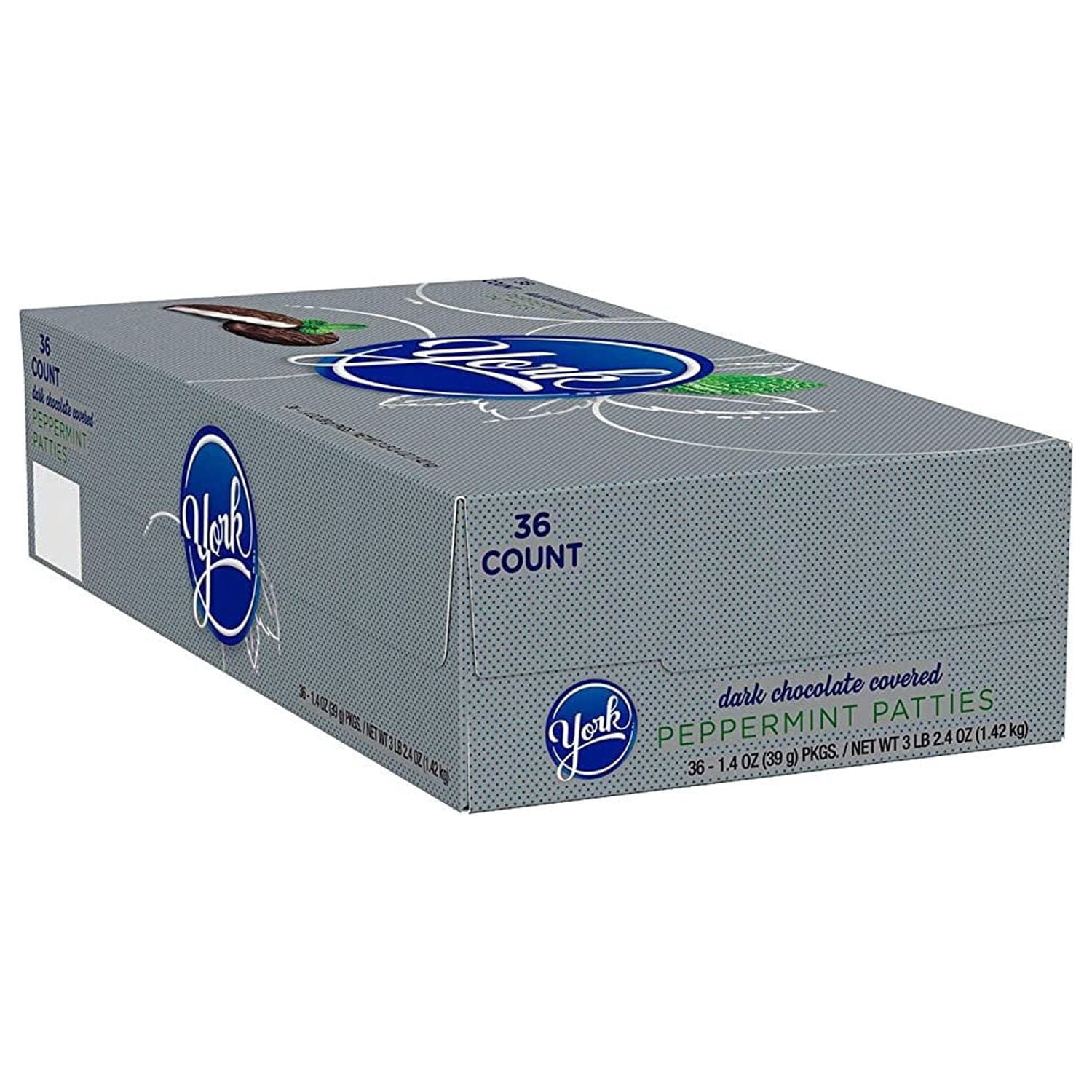 An Item of YORK Peppermint Patties 1.4 oz, 36 ct. - Pack of 1 - Bulk ...