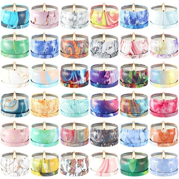 YOROXRG 36 Packs Scented Candles Gift Set, Fragrances Candle for Women ...