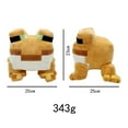 YORTOOB Craft Mine Orange Frog Plush Toy, Soft Stuffed Doll, Game Fan ...