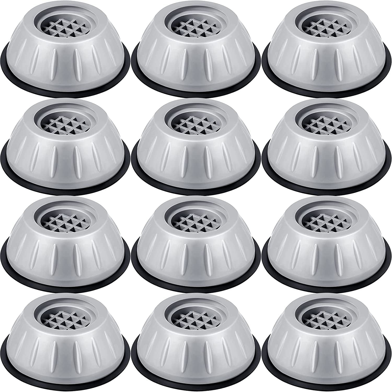 YORWAN Washer Dryer Anti Vibration Pads Suction Cup Feet Shock Noise ...
