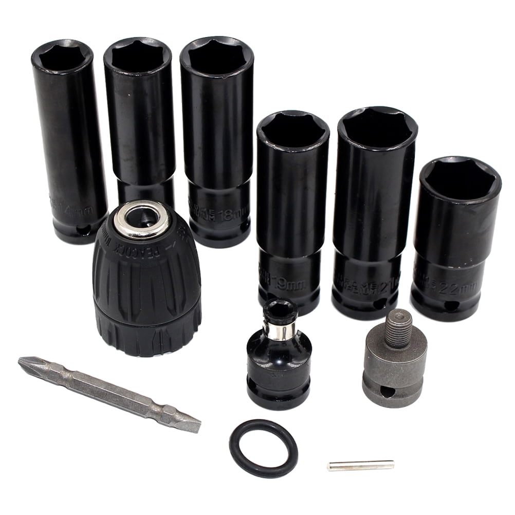 YOSADIER 1 Set Impact Sockets Hexagonal Shape for Electric Wrenches ...
