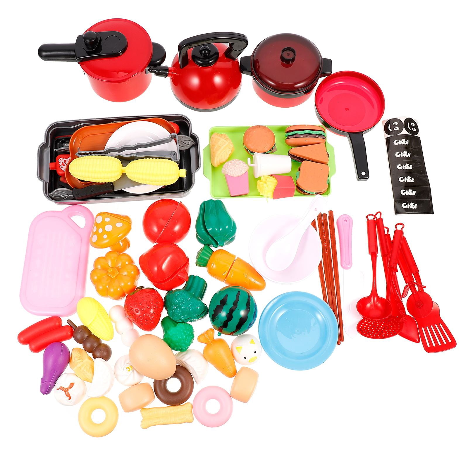YOSADIER 1 Set Kitchen Appliance Toy for Children Plastic Square Role ...