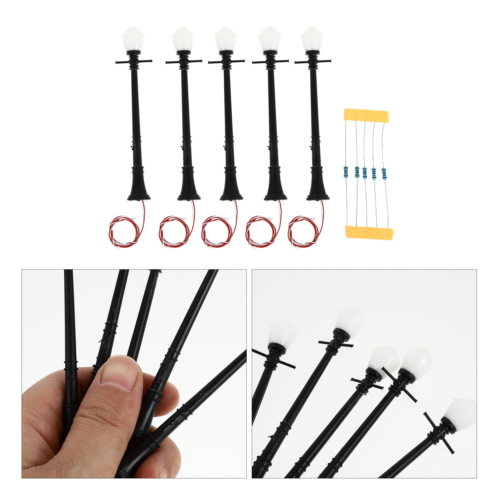 YOSADIER 1 Set Miniature Street Lights for Hobbyists and Model ...