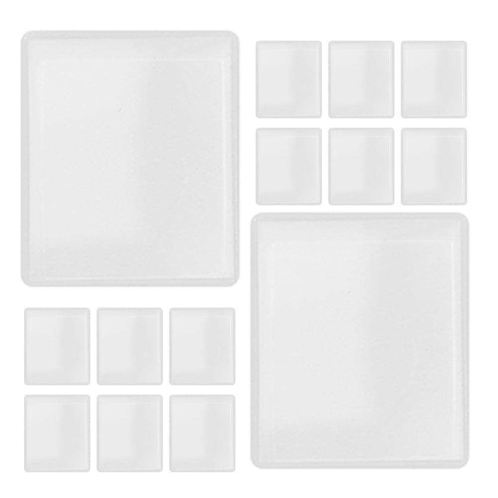 YOSADIER 100Pcs Half Paint Pan for Diy White Plastic Watercolor Paint ...