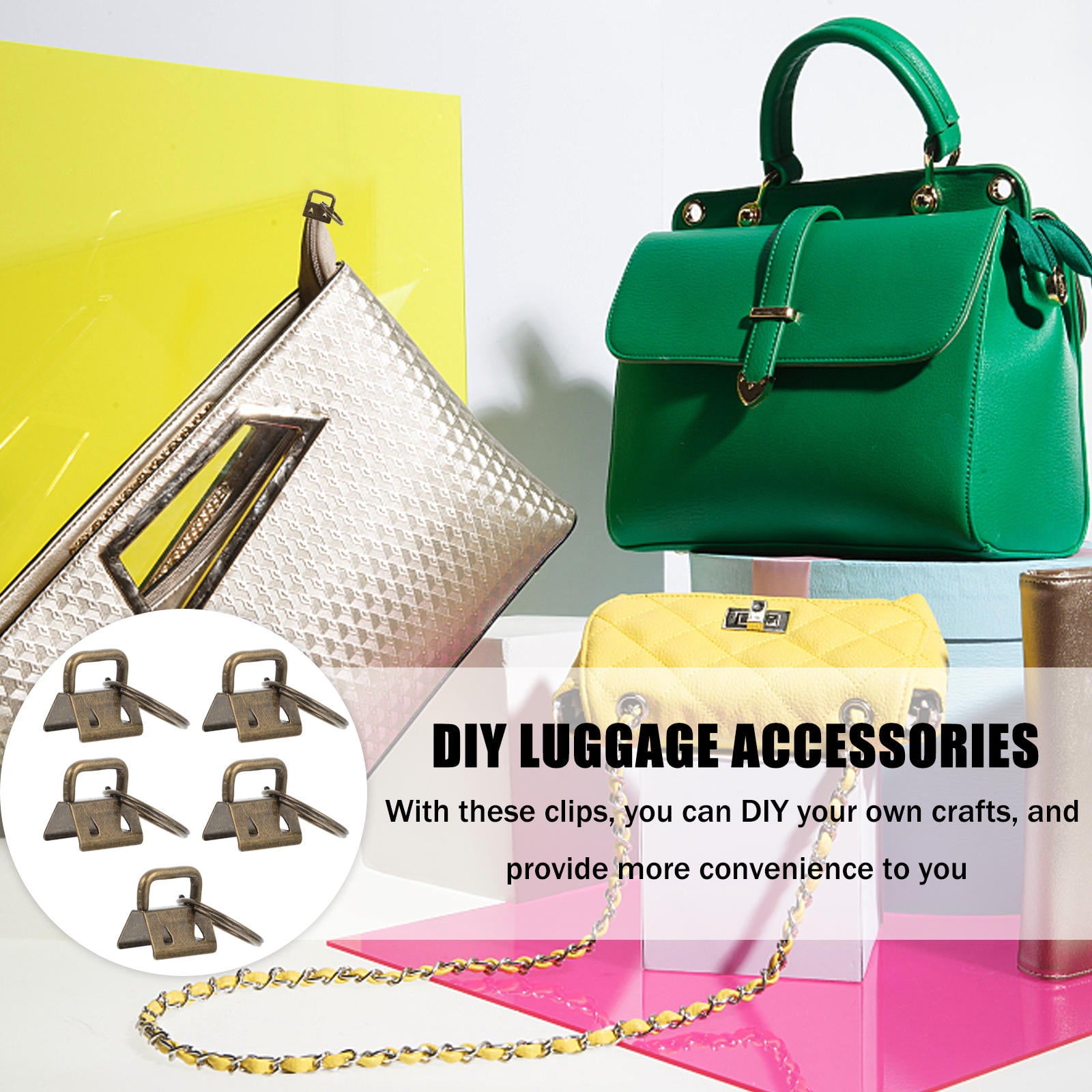 YOSADIER 10Set Craft Buckle Fasteners Wear Resistance Rectangular for ...