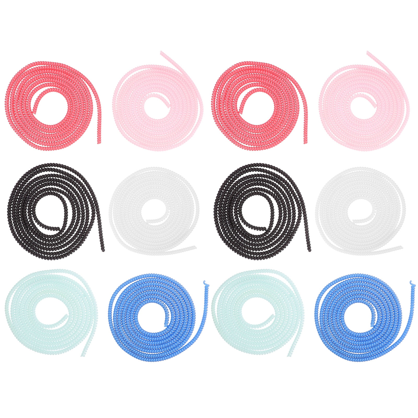 YOSADIER 12Pcs Round Tube Blue Cable Sleeve Wire Management Tool For ...