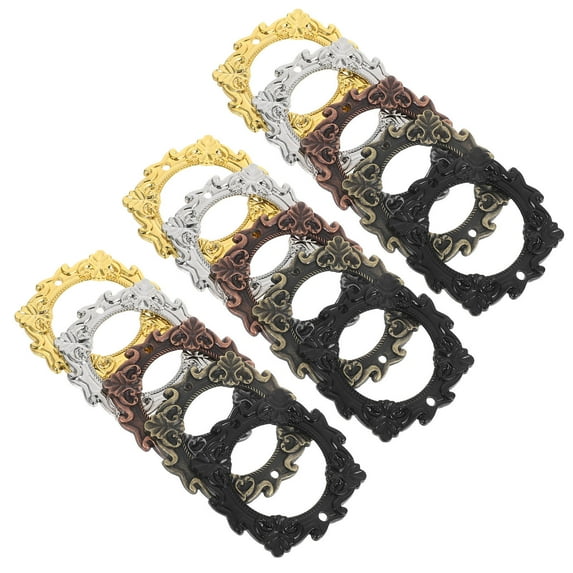 YOSADIER 15Pcs Vintage Alloy Label Holders for Drawer Cabinet Office ...