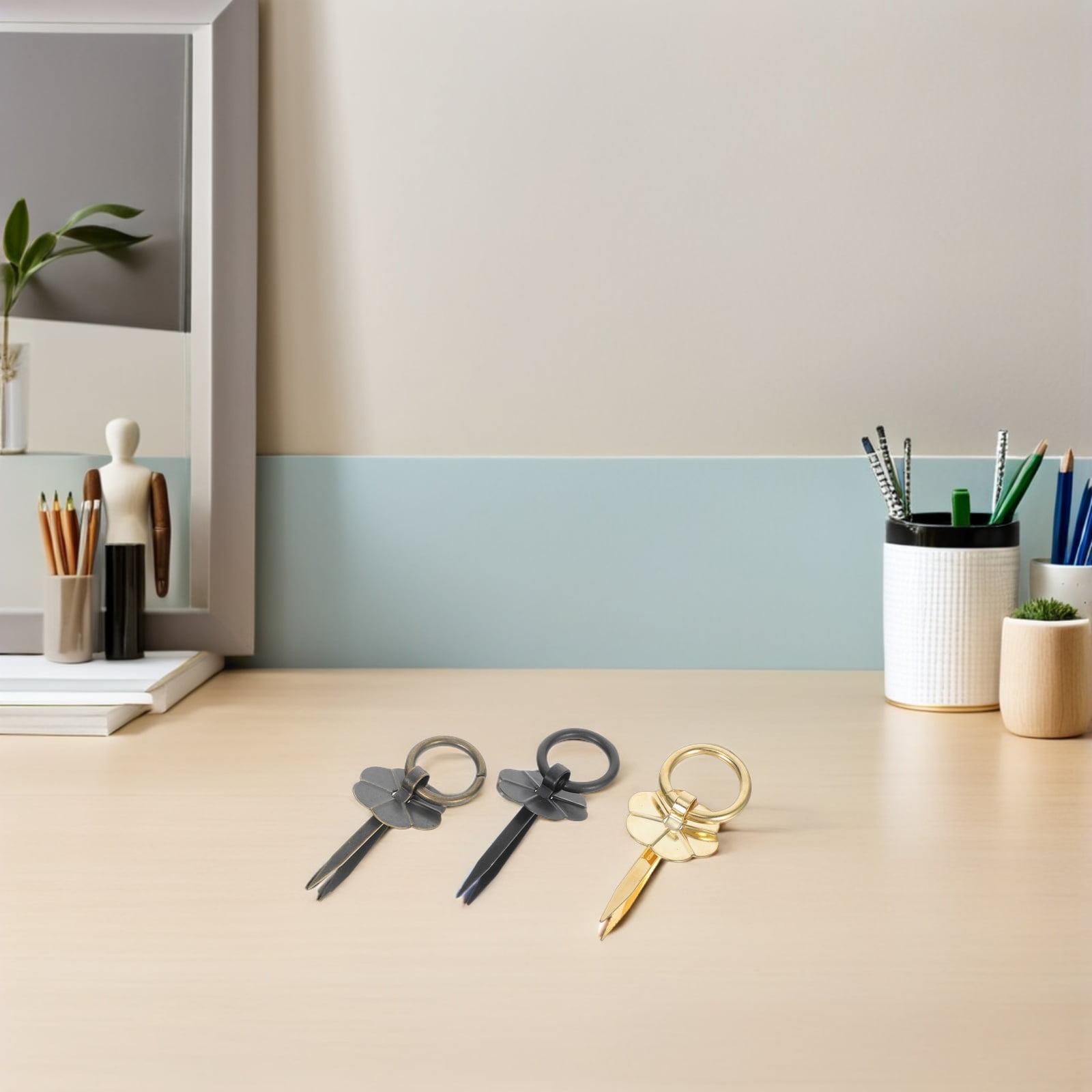 YOSADIER Retro Cabinet Door Handles, Assorted Colors, Metal, for Home ...