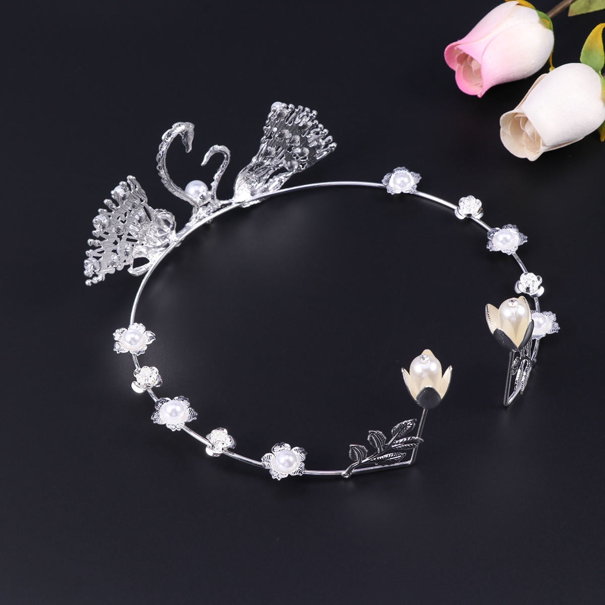 YOSADIER 1Pack Bridal Crowns for Wedding Crown Headband in Elegant ...