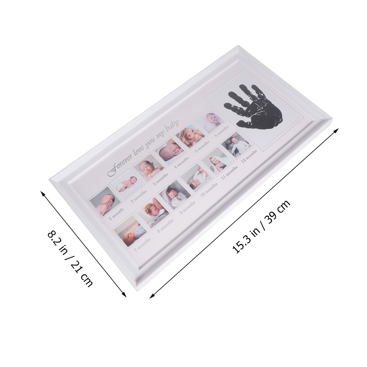 YOSADIER 1Pack Family Handprint Frame Newborn Baby Photo Frame for Home ...