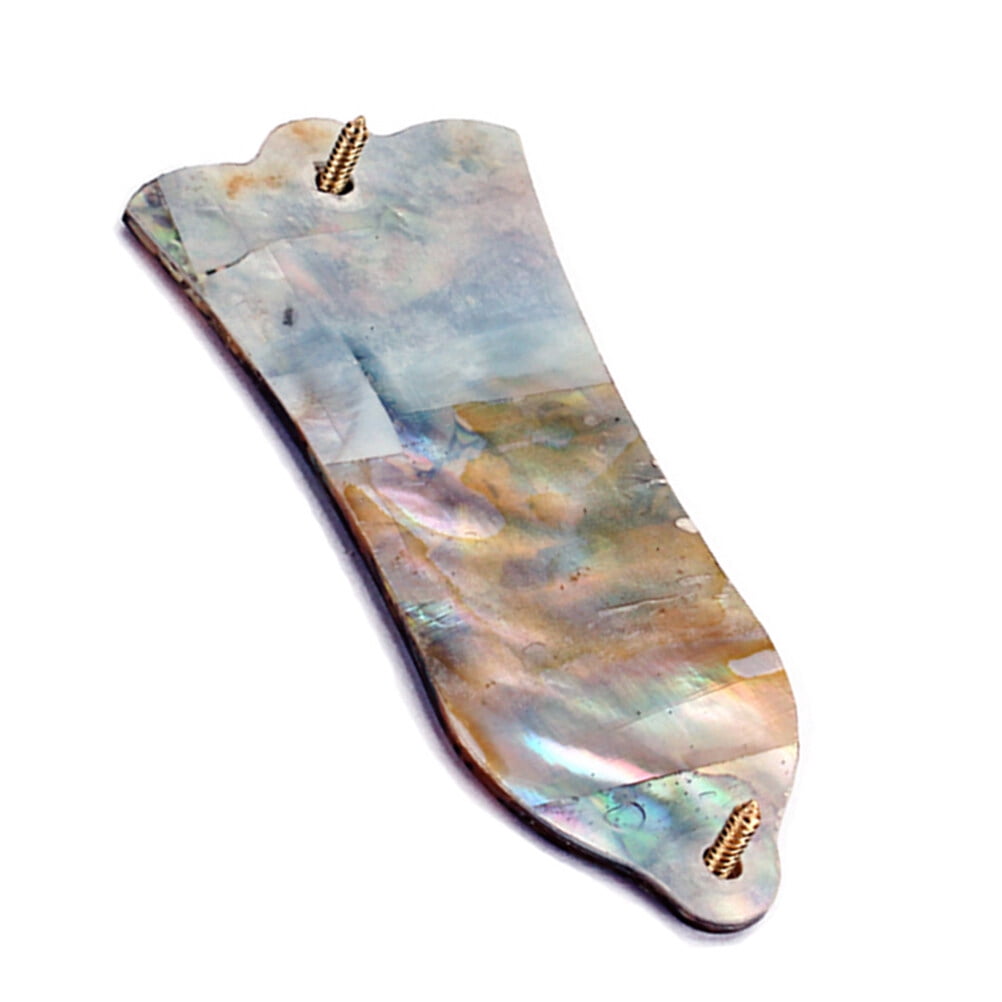 YOSADIER 1Pack Multi Colored Natural Abalone Shell Truss Rod Cover for ...