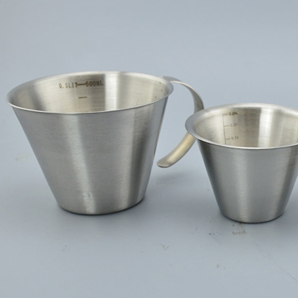 YOSADIER 1Pack Rustproof Metal Measuring Cup for Accurate Scales in Bar ...