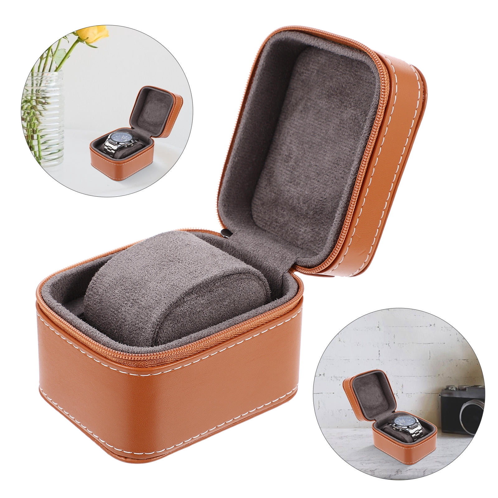 YOSADIER 1Pack Watch Storage Box 10X8CM Simple and Elegant Design for ...