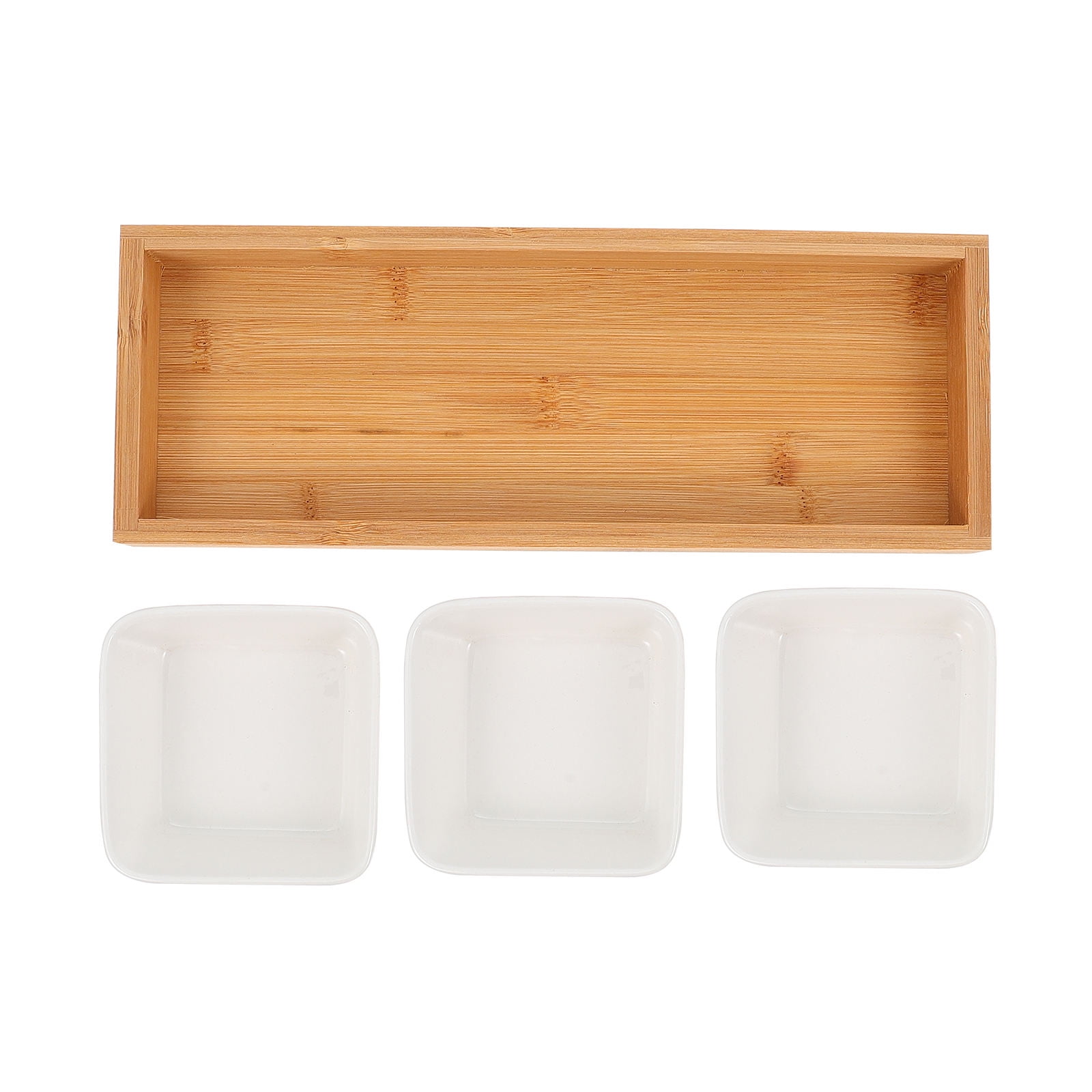 YOSADIER 1Pc Wood Snack Platter Aesthetic Fruit Bowl Assorted Color For ...