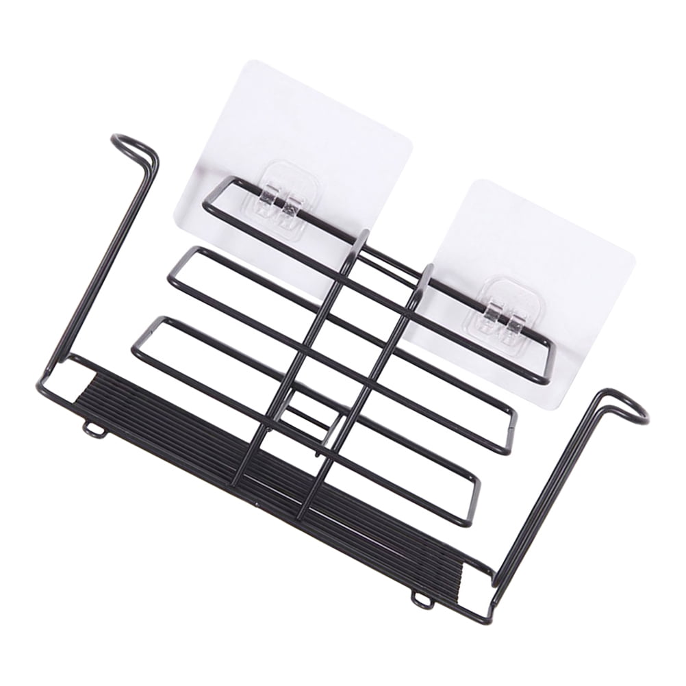 YOSADIER 1Pcs Bathroom Toothbrush Organizer Wall Mount Iron Storage ...