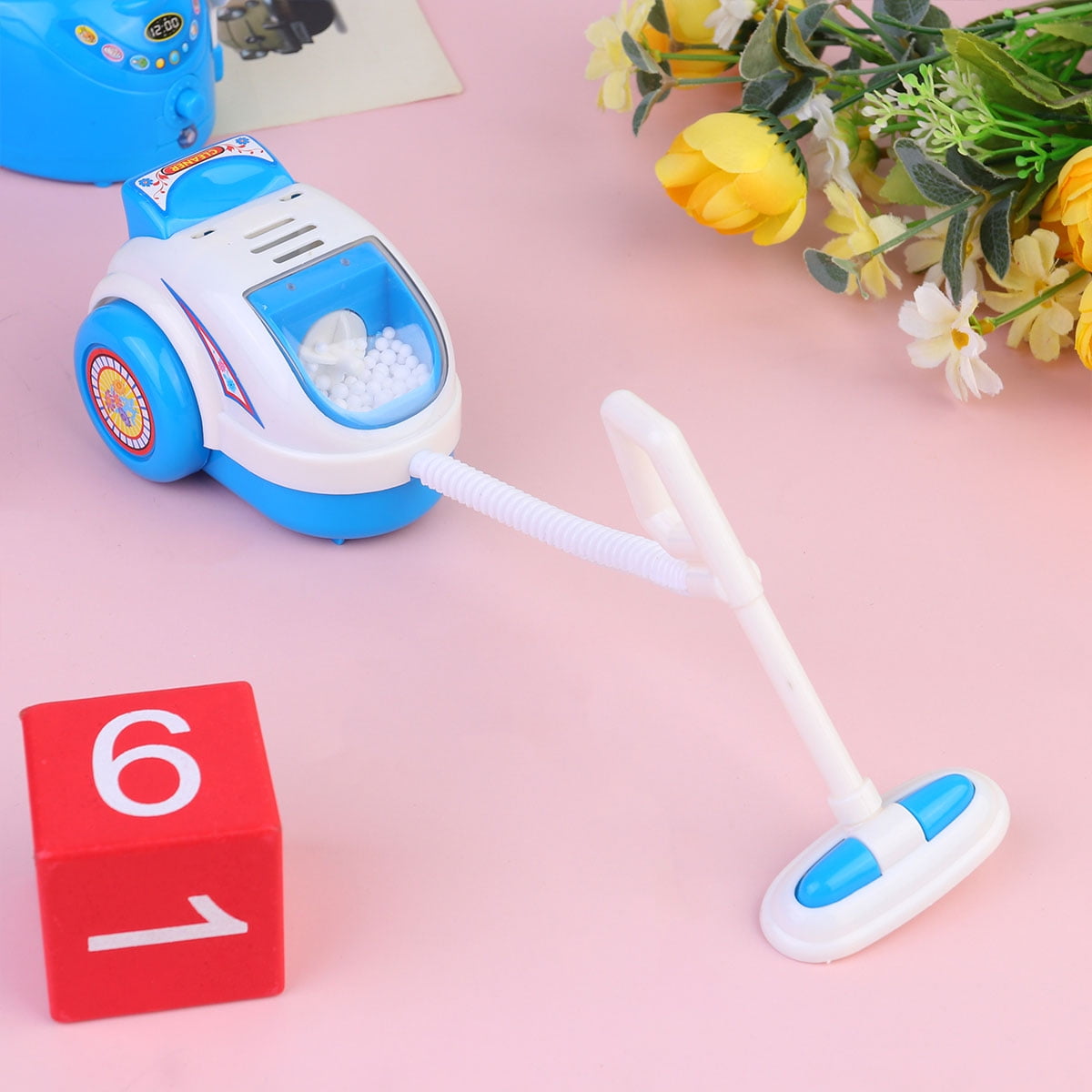 YOSADIER 1Pcs Blue Vacuum Cleaner Toy For Kids Role Play Home Appliance ...