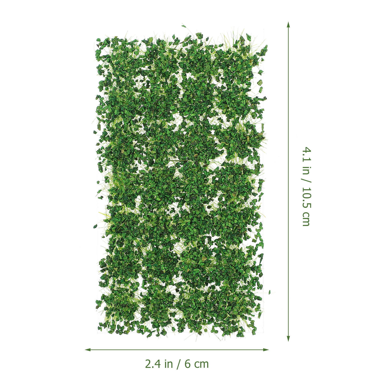 YOSADIER 1Pcs Green Plastic Simulation Grass Scene for DIY Enthusiasts ...