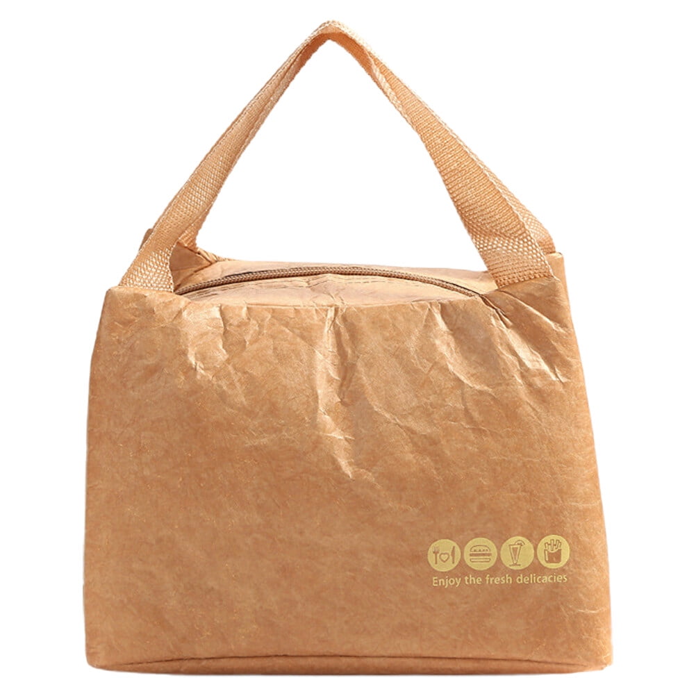 YOSADIER 1Pcs Small Paper Lunch Bags Brown Paper for Heat and Cold ...