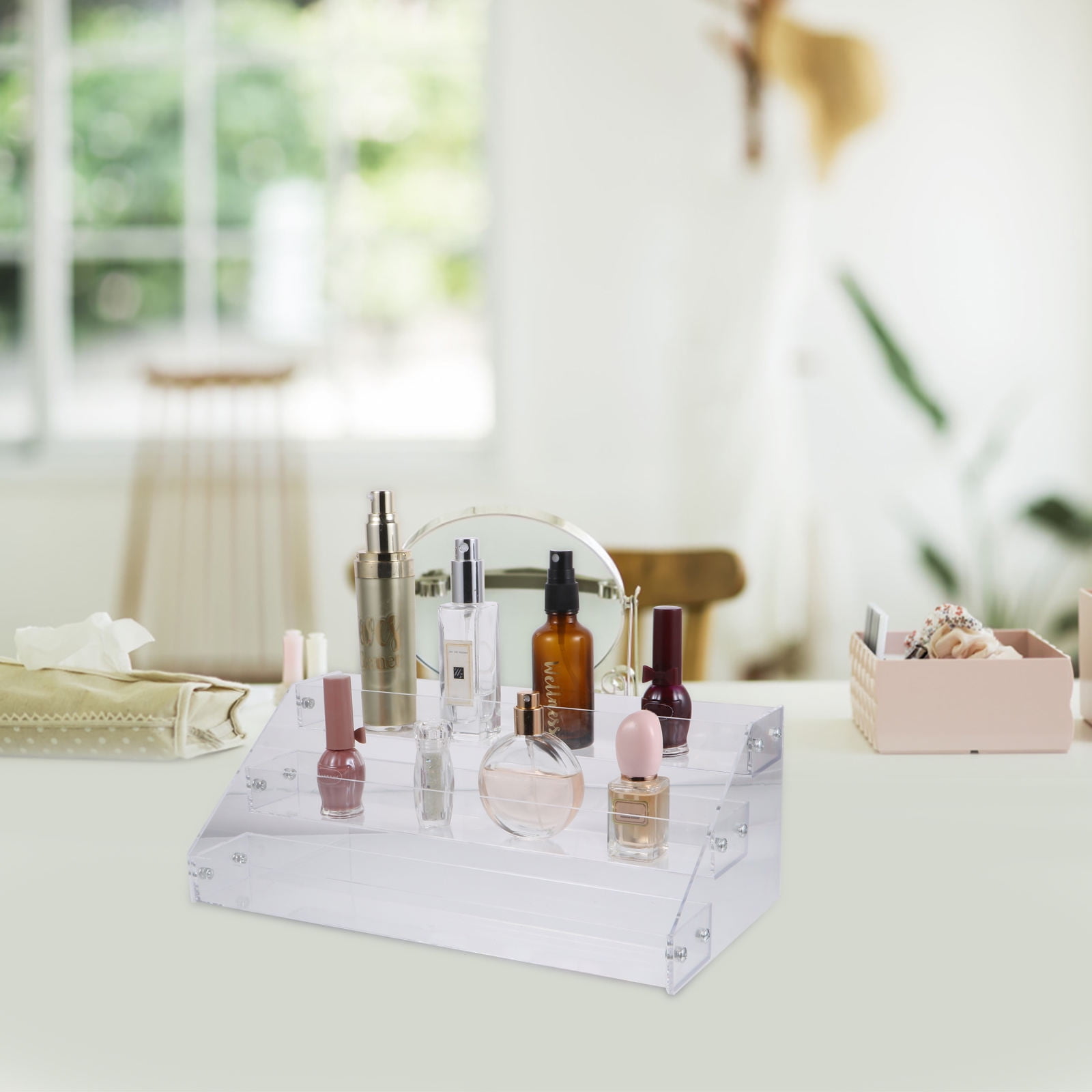 YOSADIER 1Set Fingernail Polish Rack Clear Design for Essential Oils ...