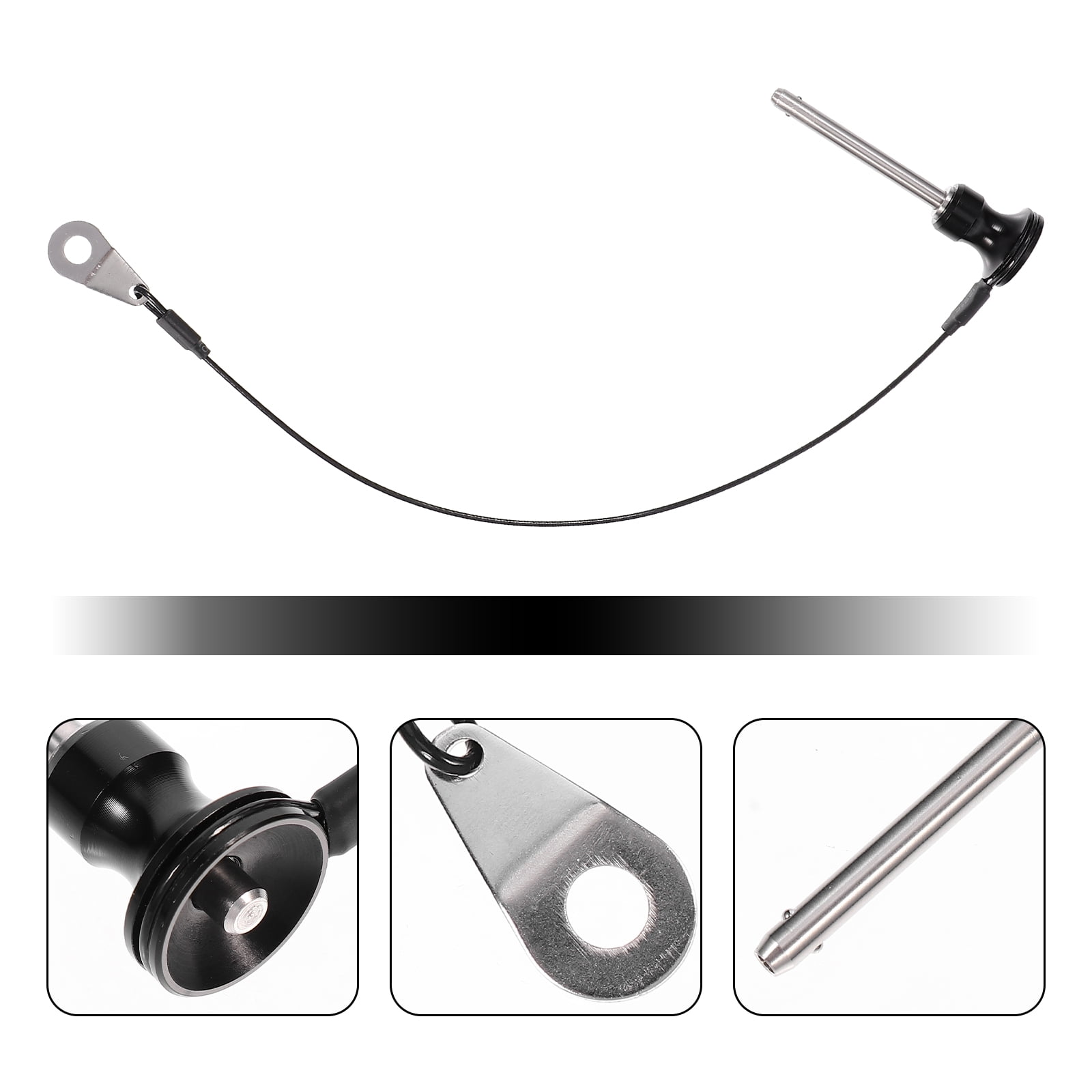 YOSADIER 1Set Lightweight Silver Quick Release Push Button for Power ...