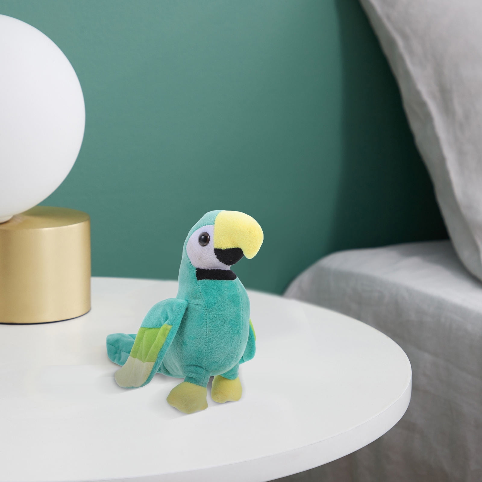 YOSADIER 1Set Plush Parrot Doll Parrot Shape for Kids New Year Party ...