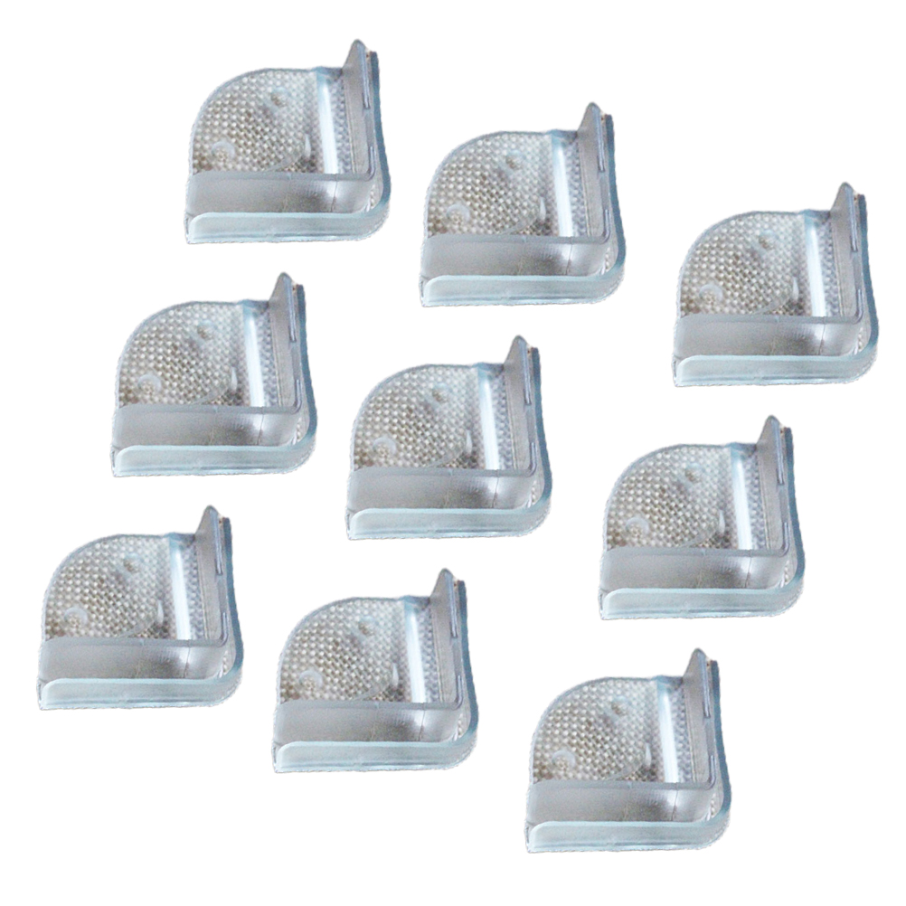 YOSADIER 1Set Silver Triangular Corner Guards for Wall Safety Corner ...