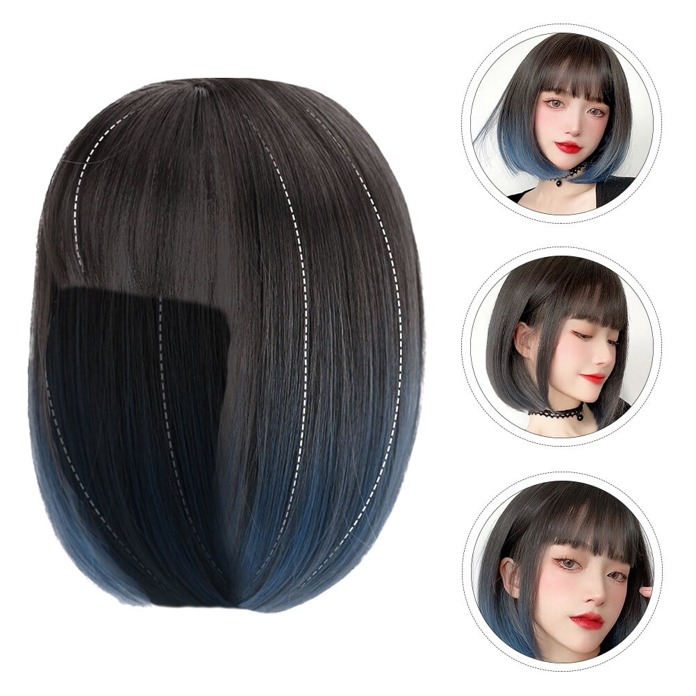 YOSADIER 1Set Synthetic Material Hairpiece for Women with Bob Hairstyle ...