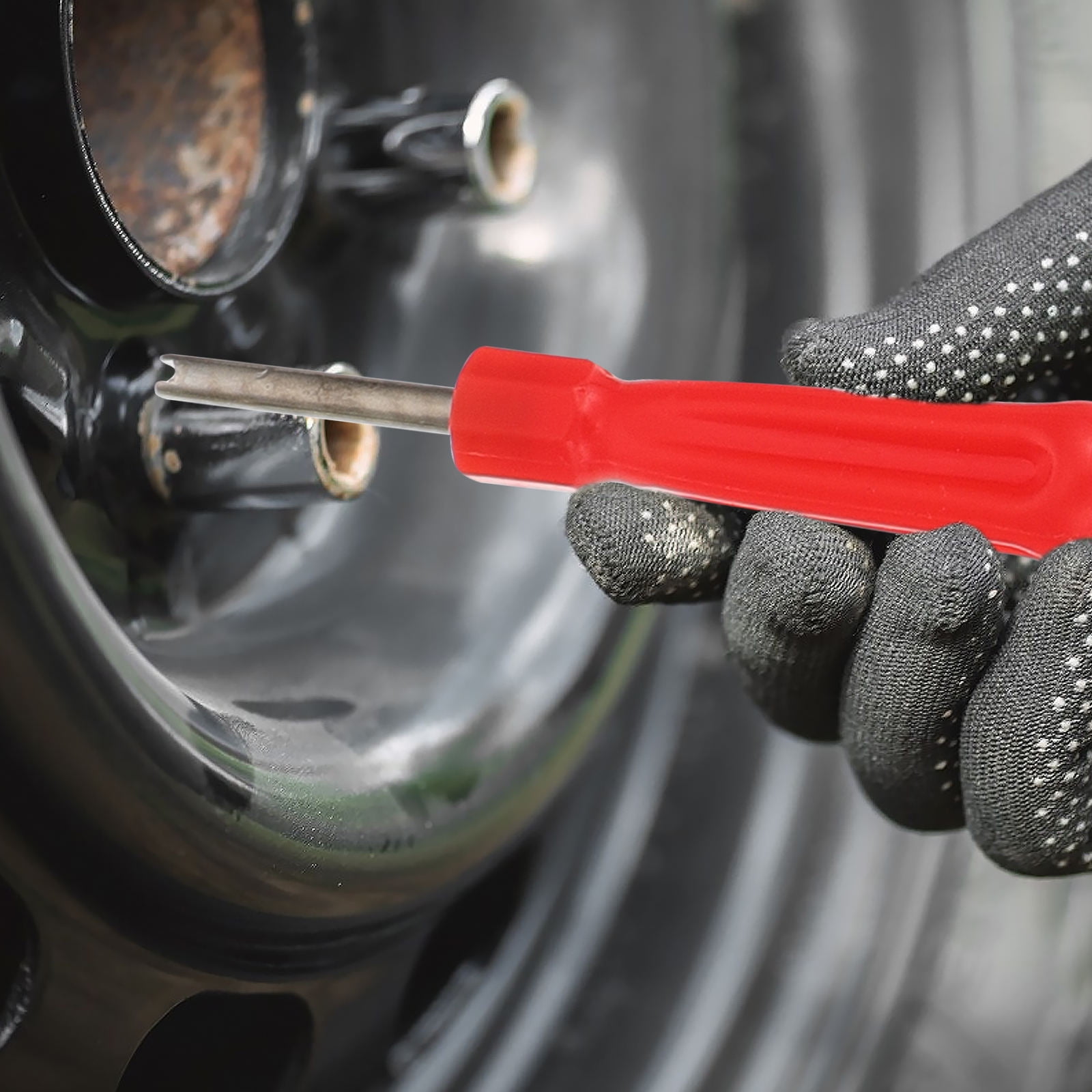 YOSADIER 1Set Tire Stem Tool Installation Set Plastic and Copper for ...